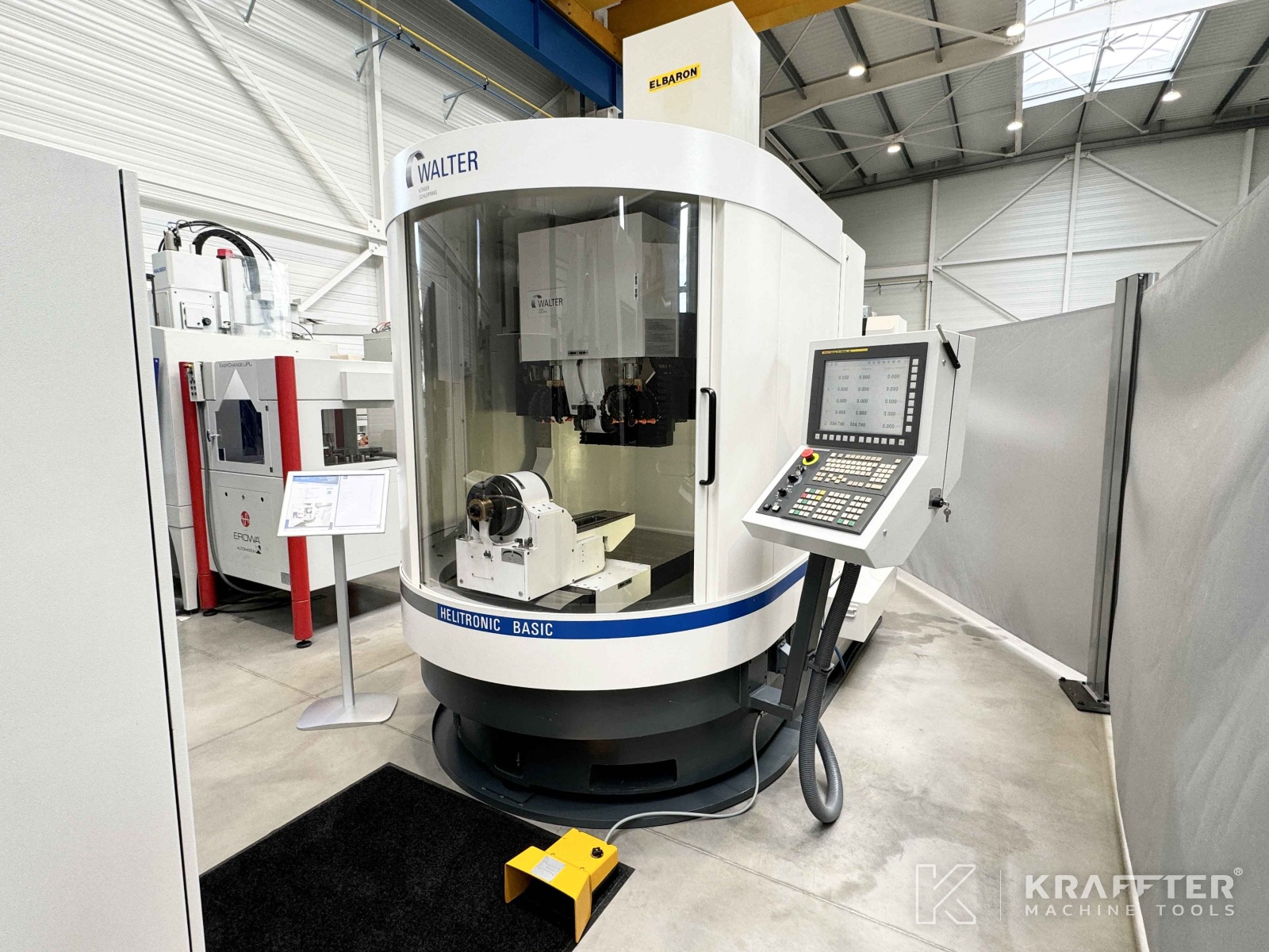 Kraffter Machine Tools | WALTER Helitronic Basic