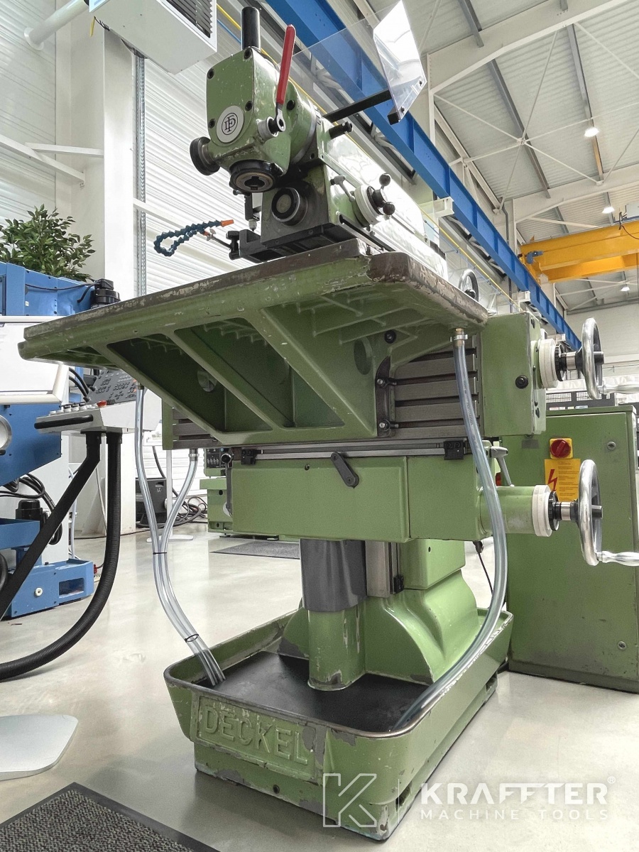 Deckel FP3 Used Manual milling machine for sale (O1)