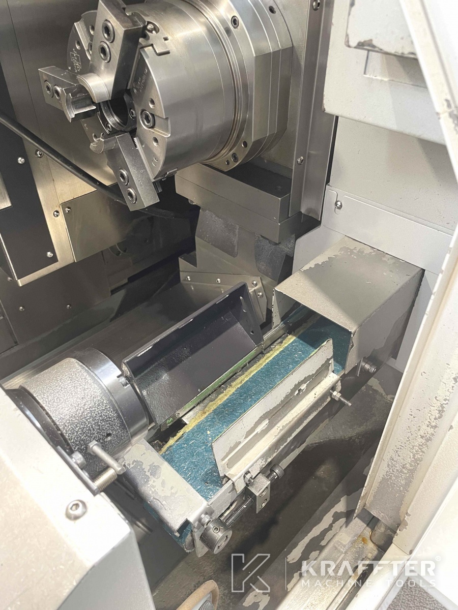 Tsugami M50 SYE III Used cnc lathe twin spindle Y axis (31)