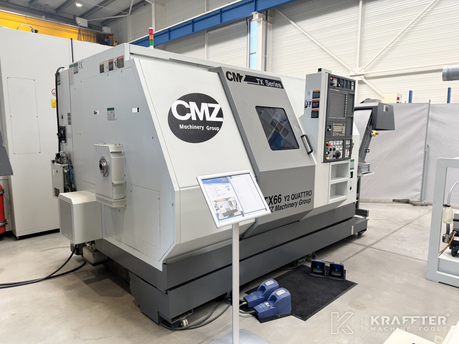 Used Cmz Tx66 Y2 Quattro Cnc Lathe for sale