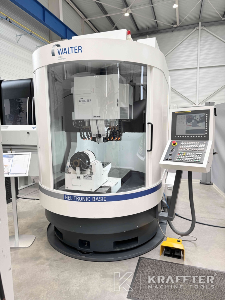 Kraffter Machine Tools | WALTER Helitronic Basic