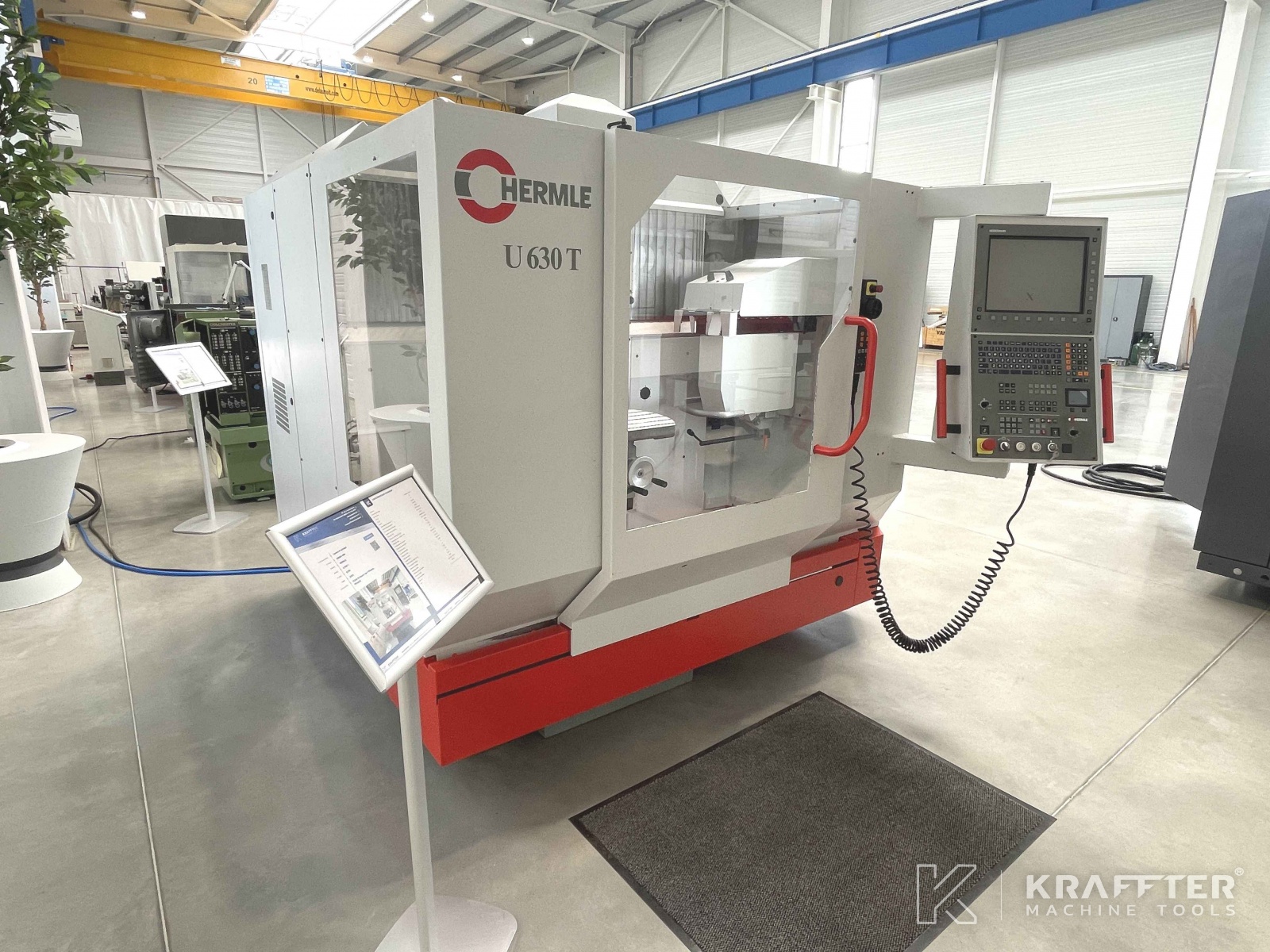Hermle U 630 T Used vertical machining center for sale (999)