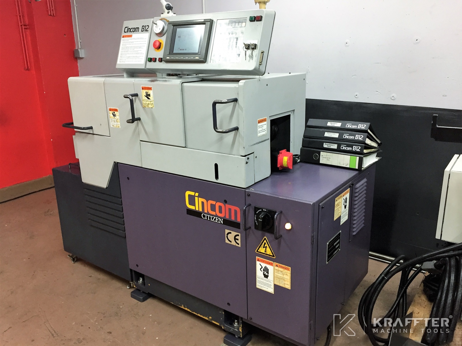 Citizen Cincom B12 I - Used Swiss-type CNC lathe for sale (912)