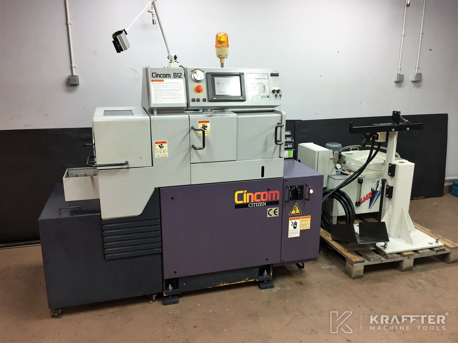 Citizen Cincom B12 I - Used Swiss-type CNC lathe for sale (912)