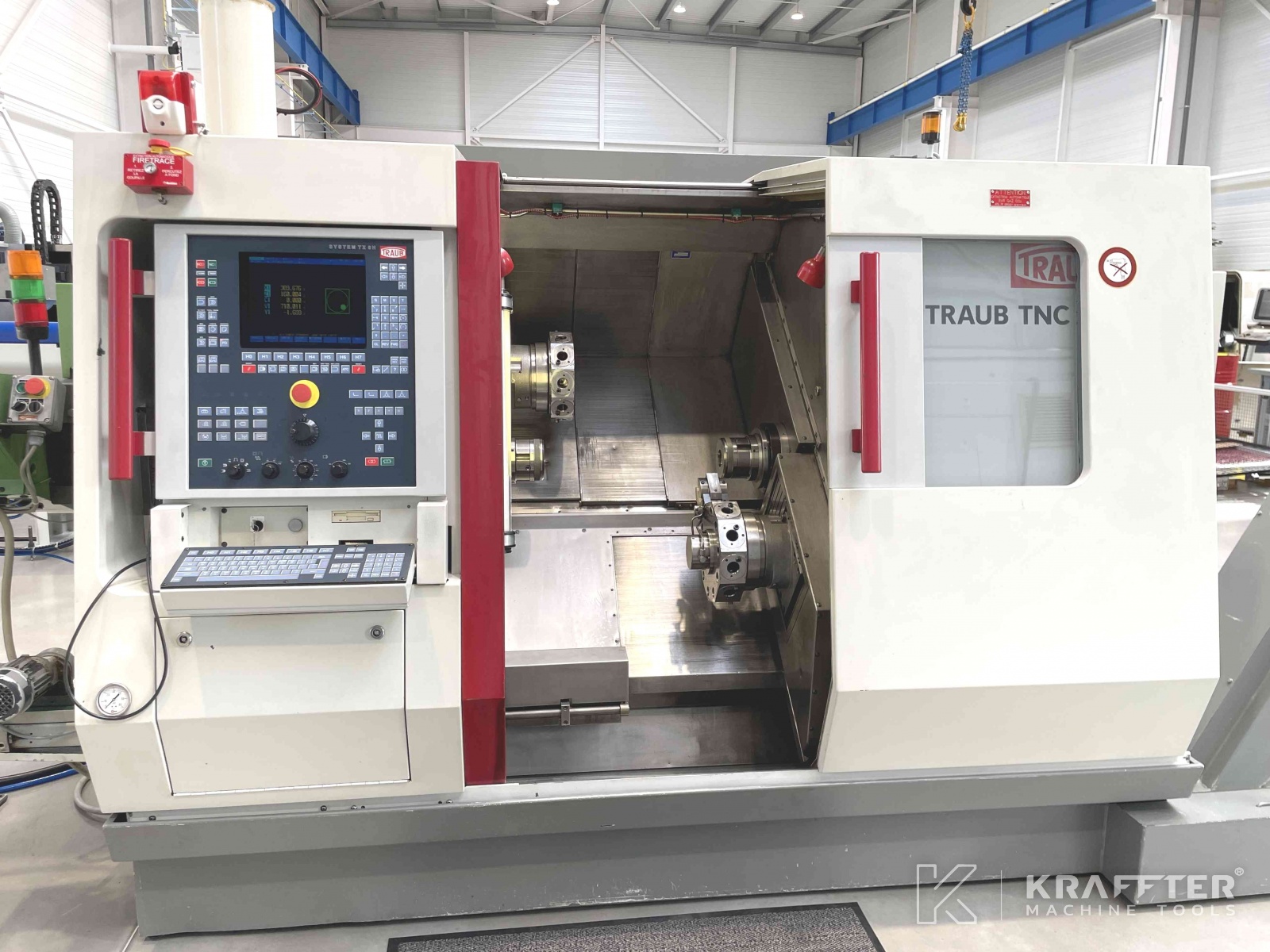 Traub TNC 42/65 Used CNC lathe for sale (37) | Kraffter