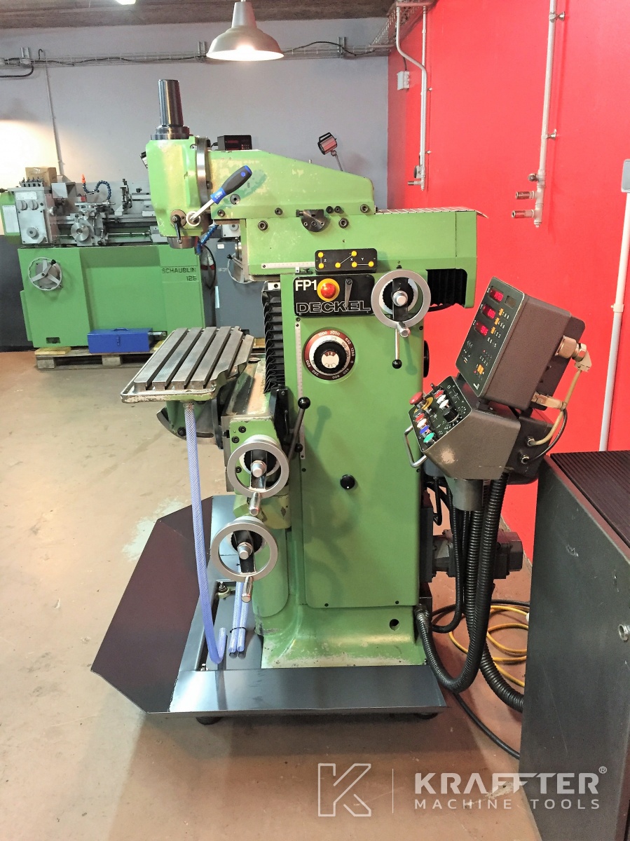 Deckel FP1 Manual milling machine for sale (901) | Kraffter