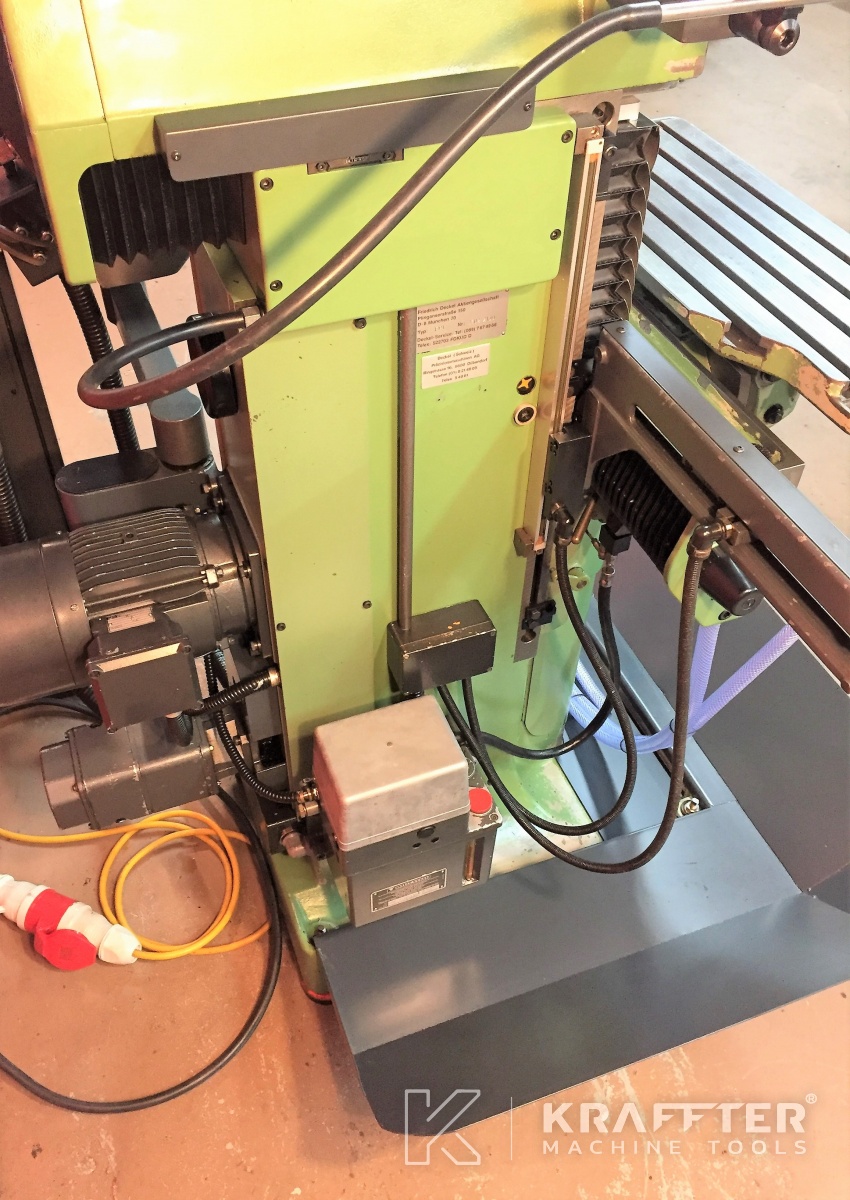 Deckel FP1 Manual milling machine for sale (901) | Kraffter