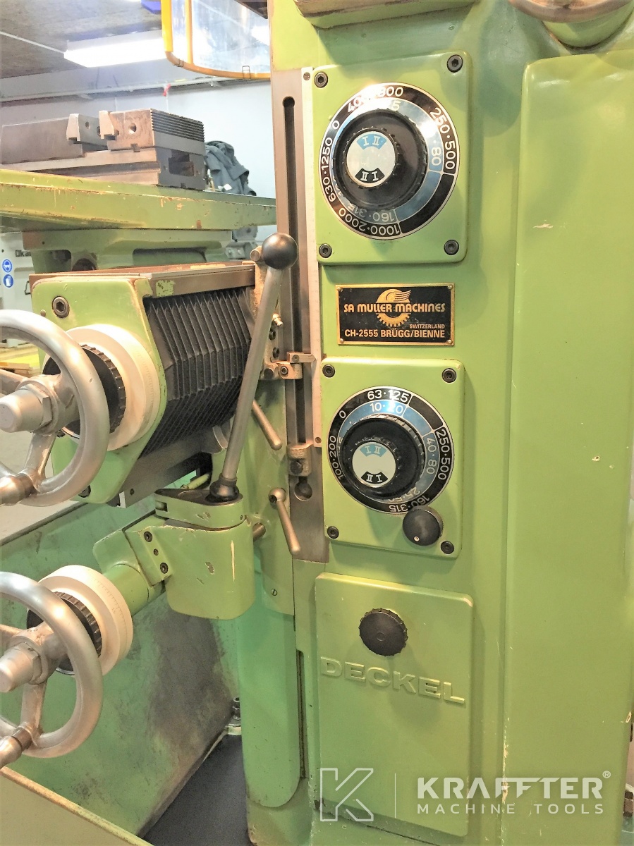 Deckel FP1 Manual milling machine for sale (892) | Kraffter
