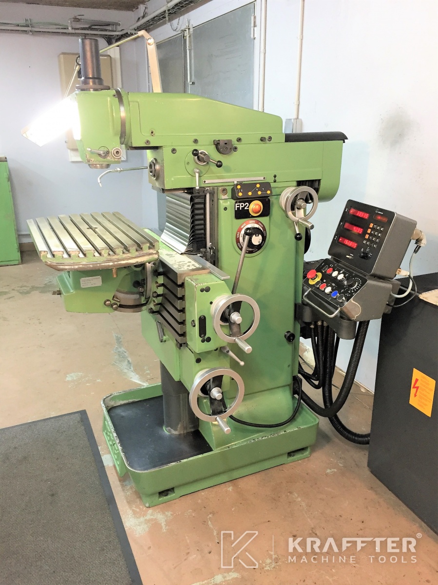 Deckel FP2 Active Manual milling machine for sale (879) | Kraffter