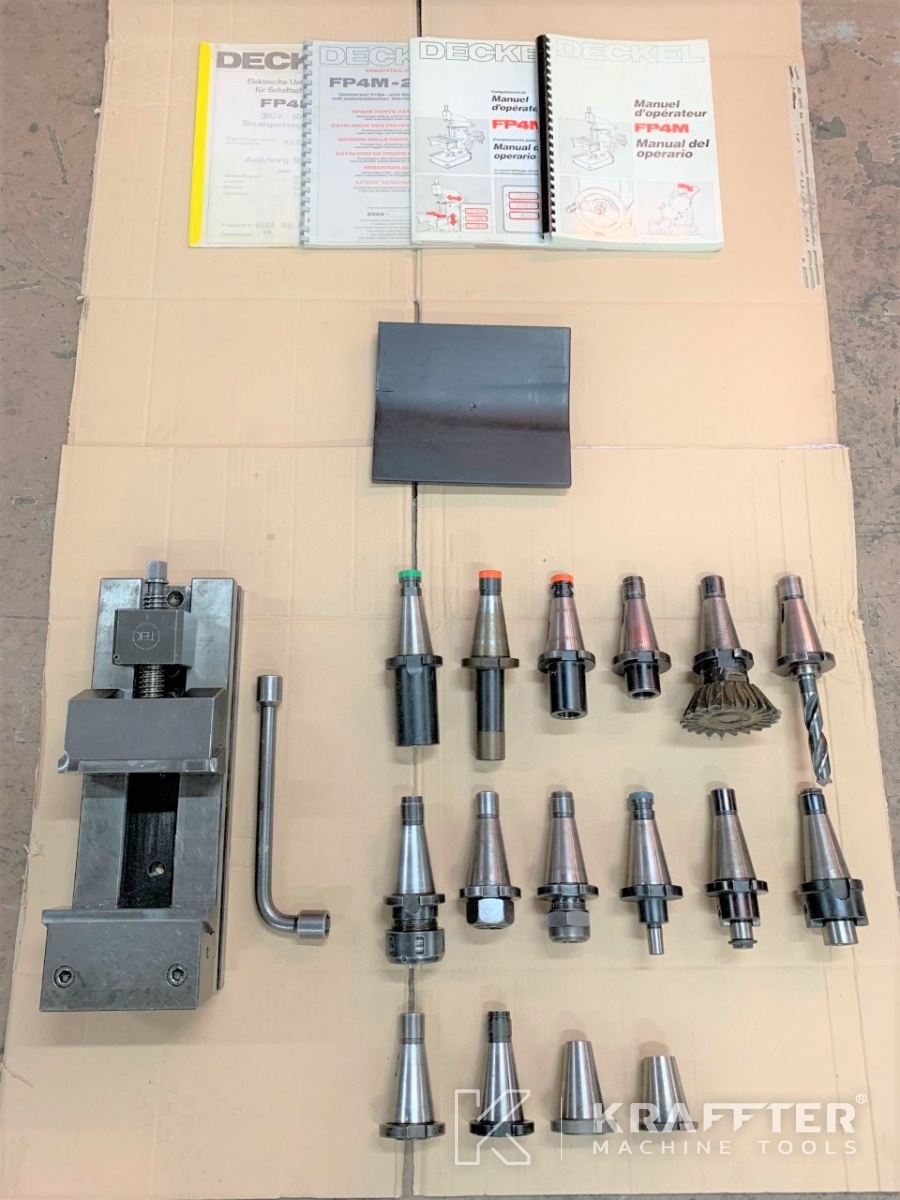 Deckel FP4M Used Manual milling machine for sale (963)