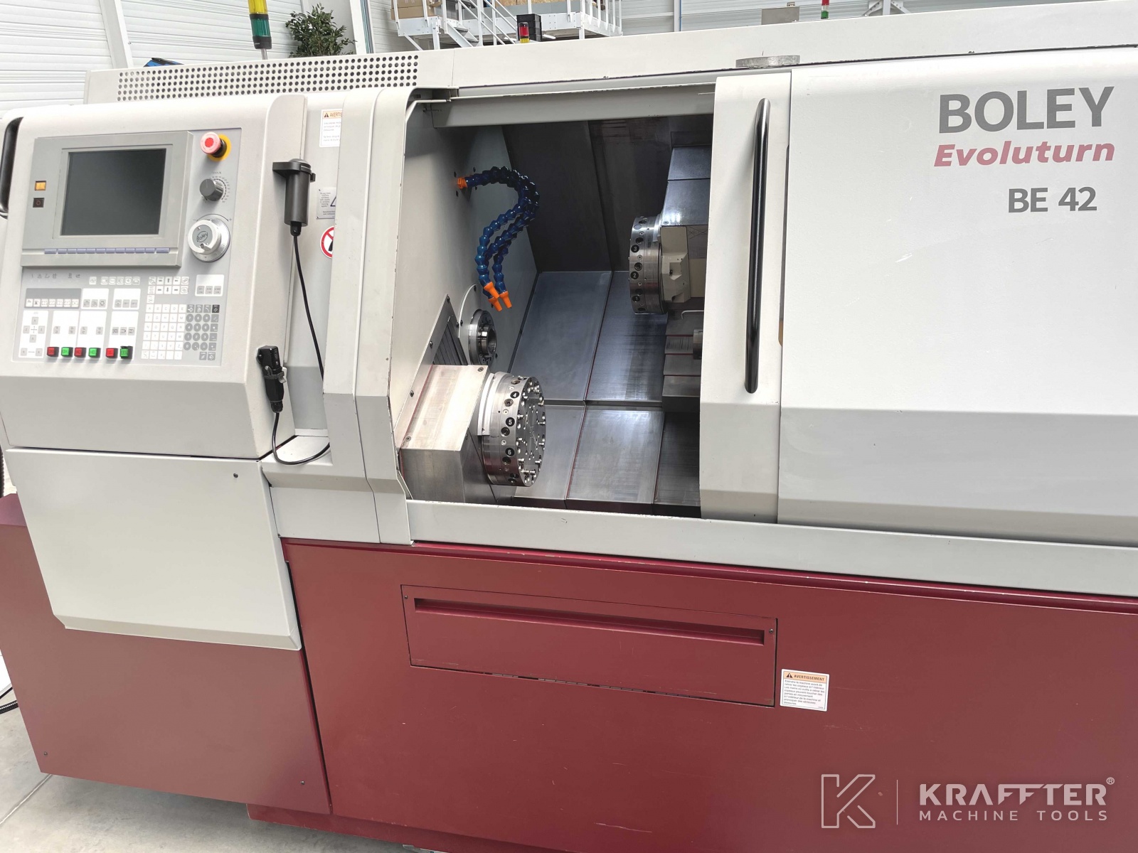 Boley BE42 Used cnc lathe twin-spindle & twin-turret (63)