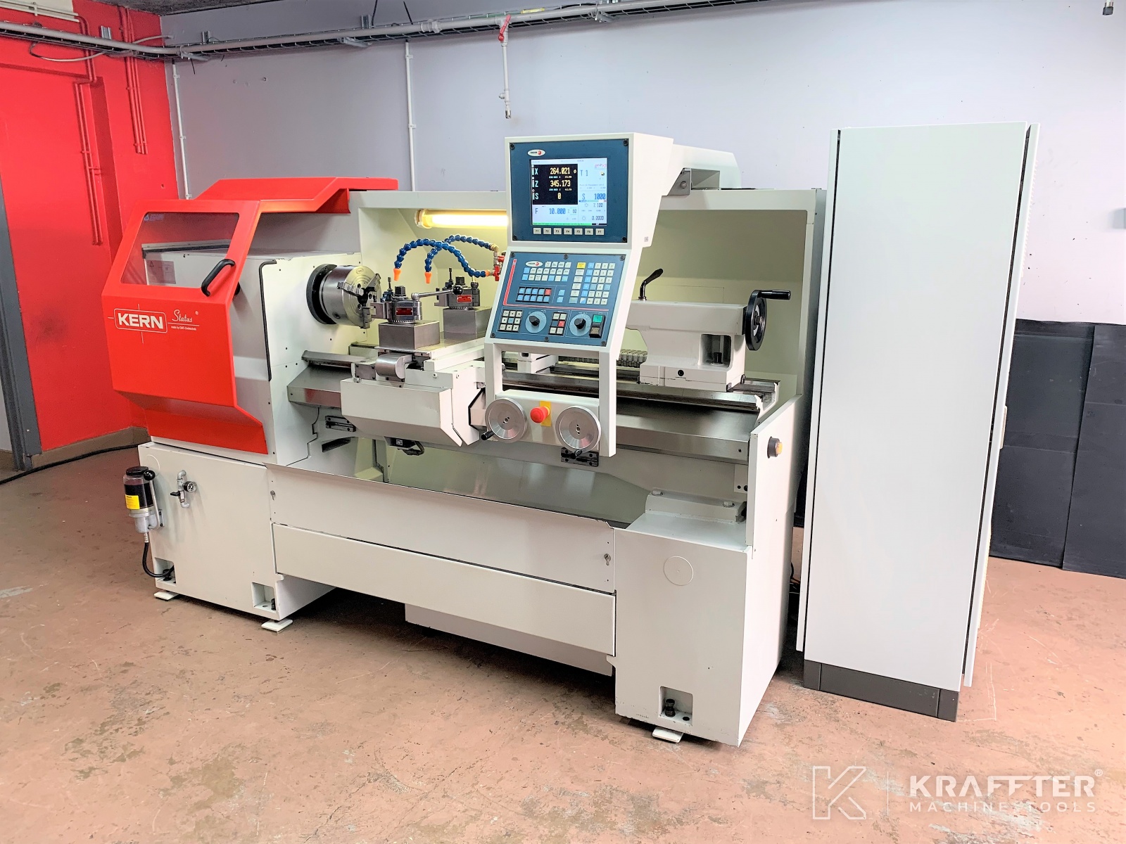 Dmt - Kern Status - Used CNC teach-in lathe for sale (933)