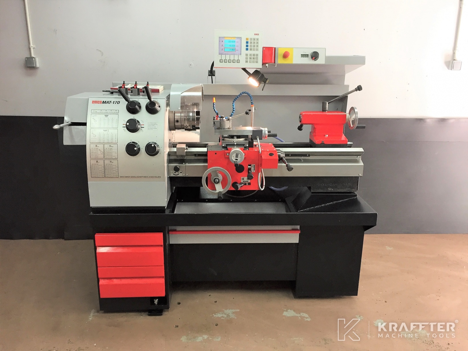 Emco Emcomat 17D - Used Traditional lathe for sale (907)