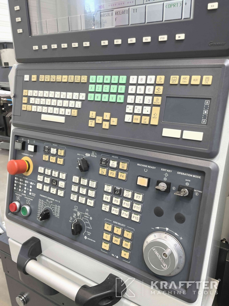 Swiss-type Cnc Lathe Goodway Sw 32 90059