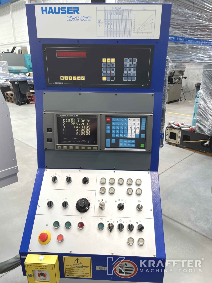 Kraffter Machine Tools | HAUSER S35-400