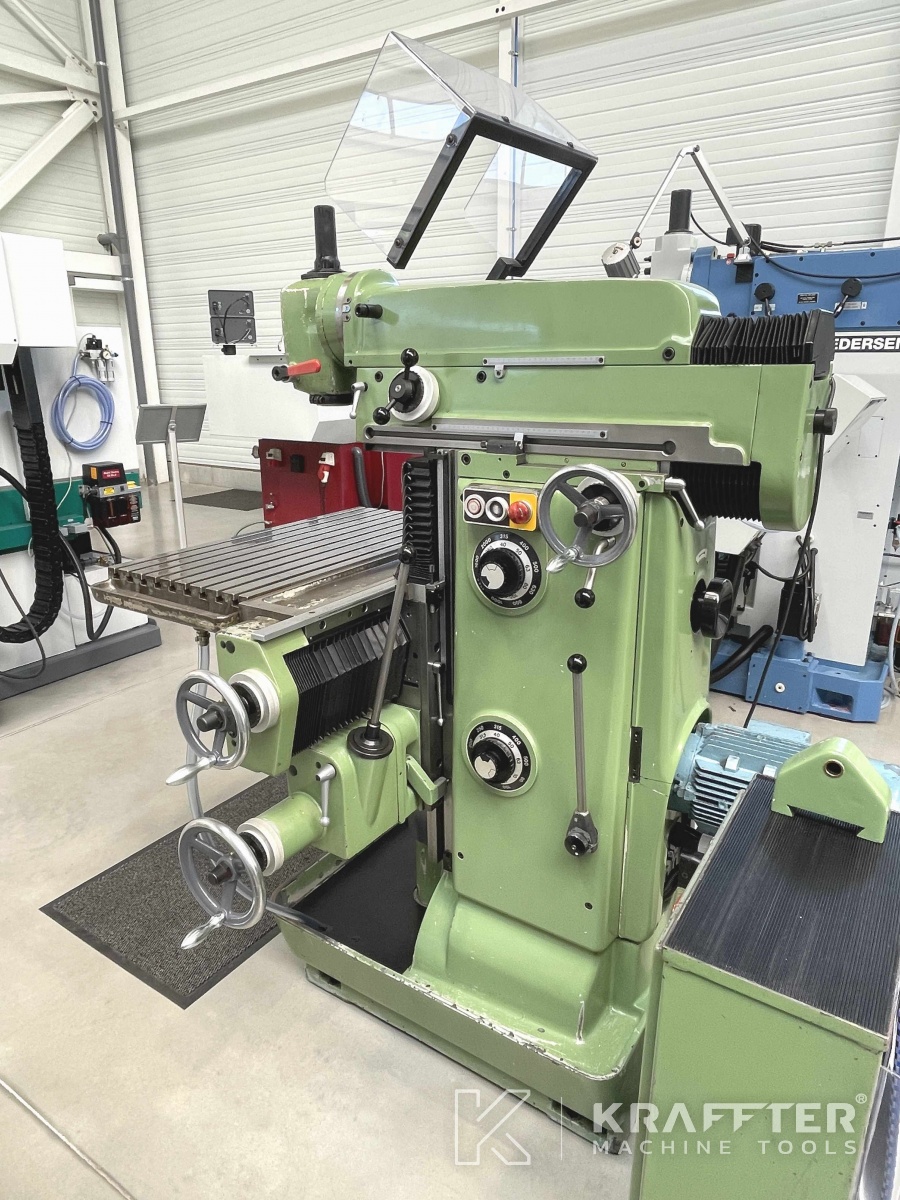 Used Deckel Fp3 Manual Milling Machine for sale 20690-001