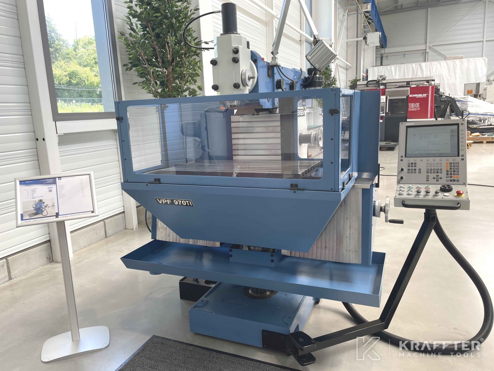 PEDERSEN VPF-970TI Used CNC milling machine for sale (997)