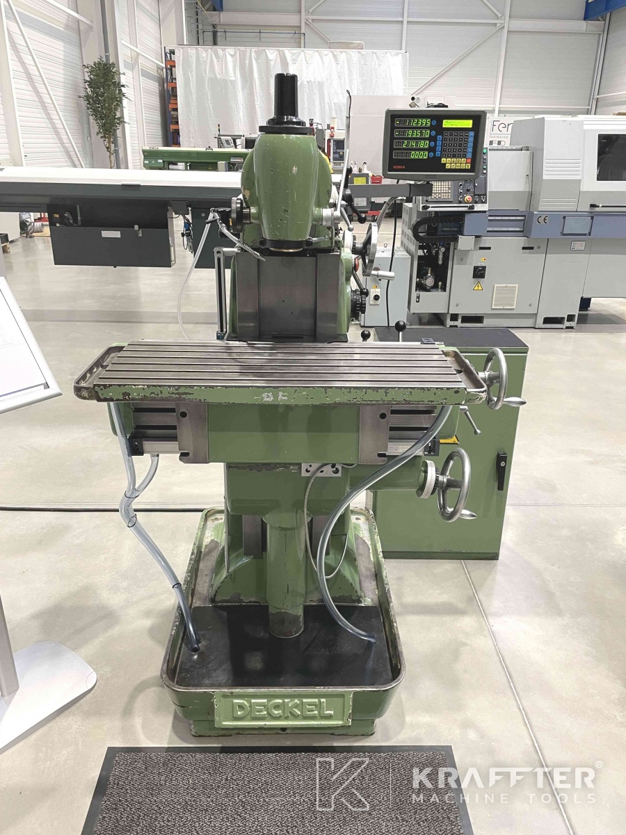 Deckel FP2 Universal milling machine for sale (46) | Kraffter