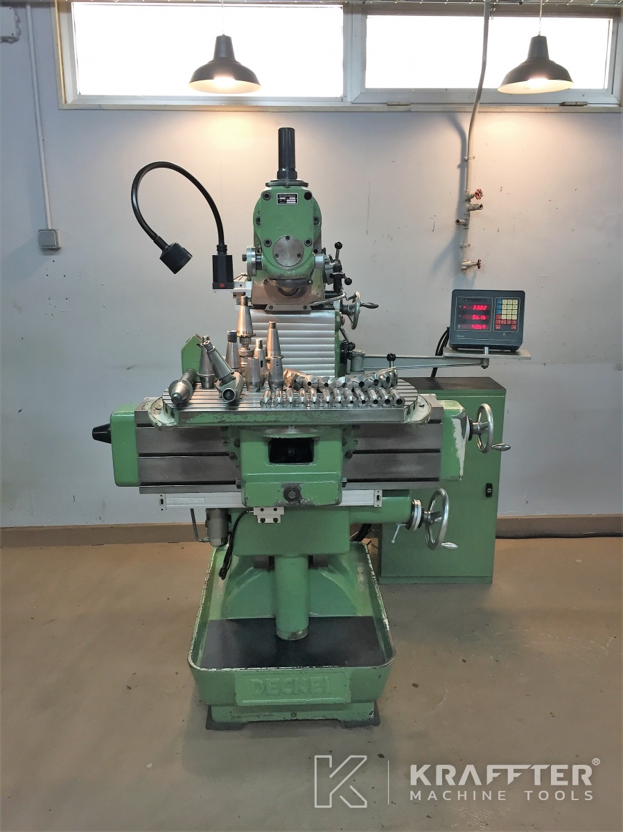 Deckel FP3 Traditional milling machine for sale (883) | Kraffter