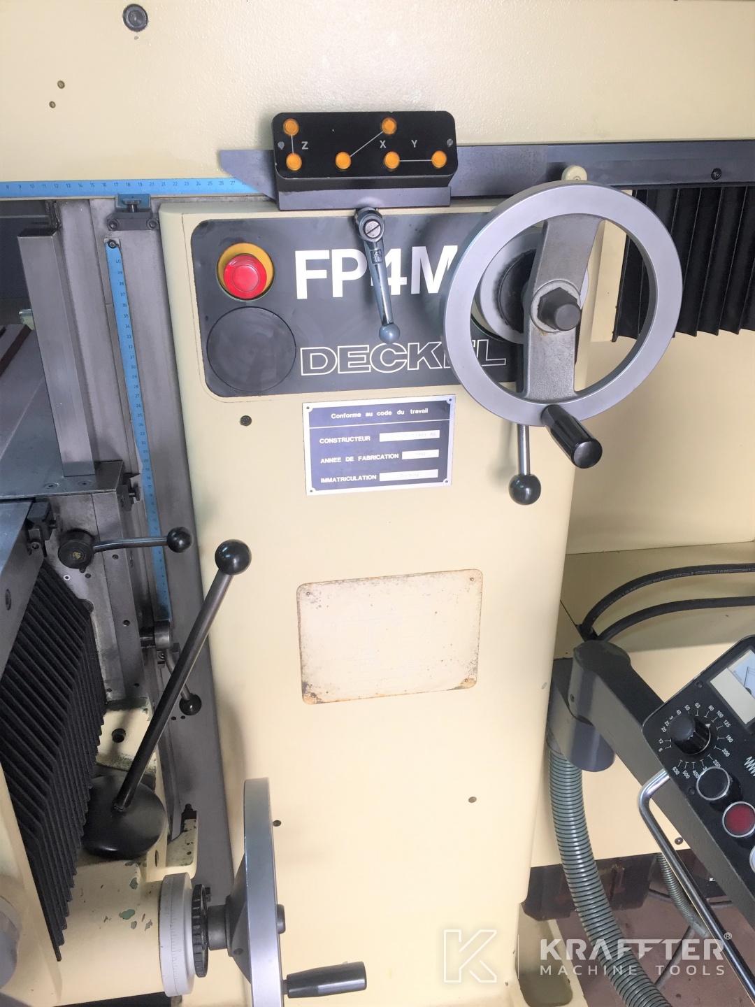 Deckel FP4MK Used Metal milling machine for sale (873)