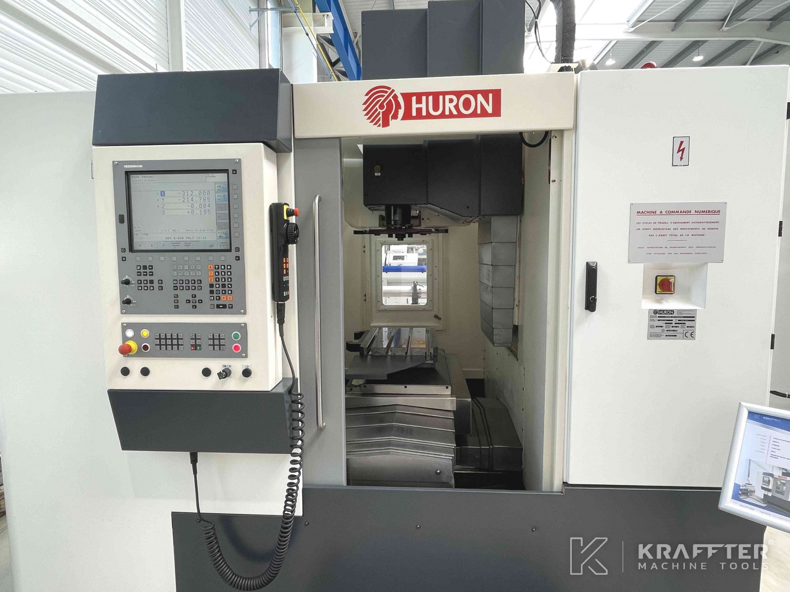 Huron VX6 apc Used vertical machining center - Pallet changer (72)