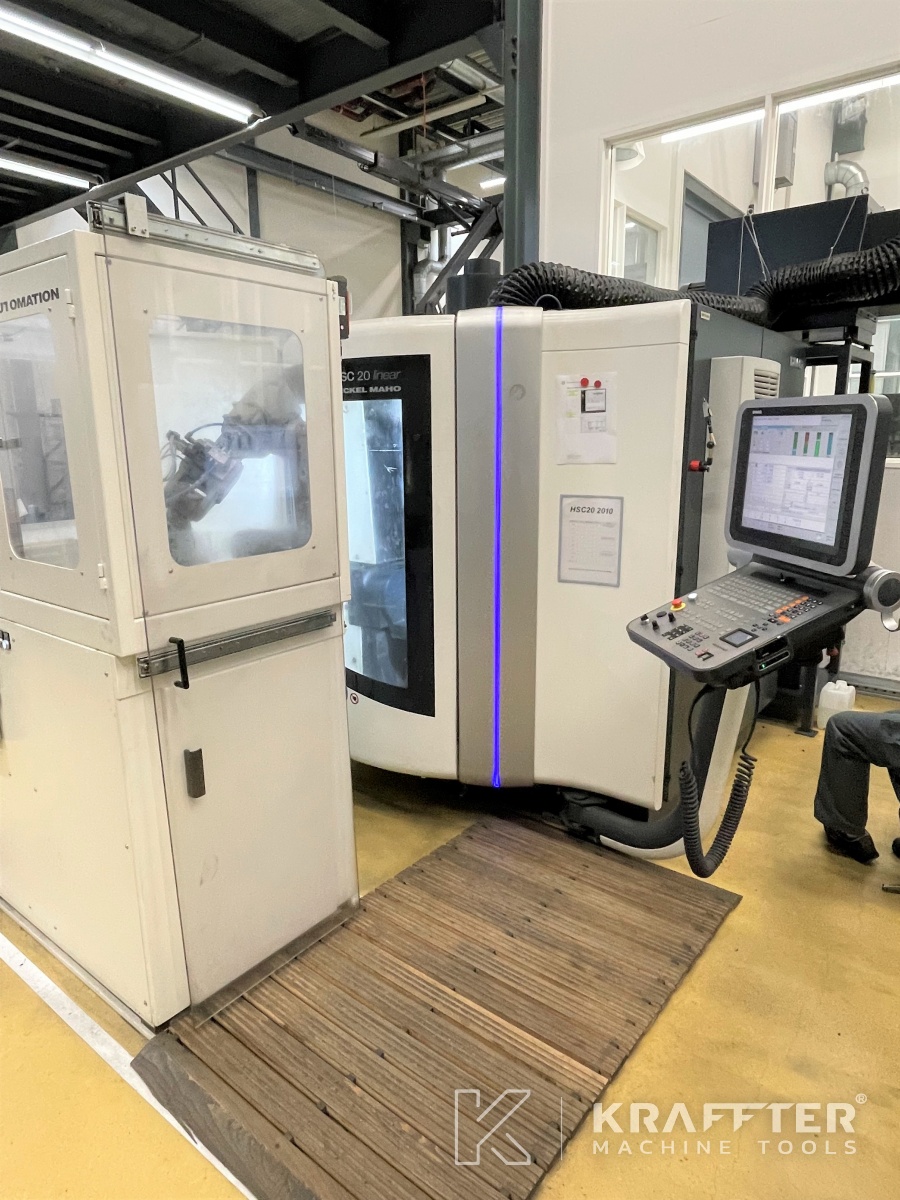 DMG HSC 20 Linear & WH 3 DMG AUTOMATION robot 5 axis (982)