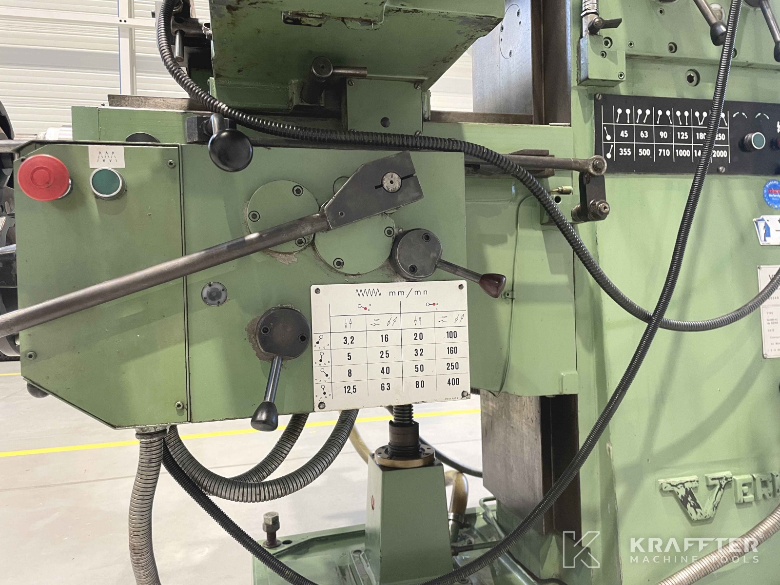 Vernier FV 300 E Used universal milling machine for sale (11)