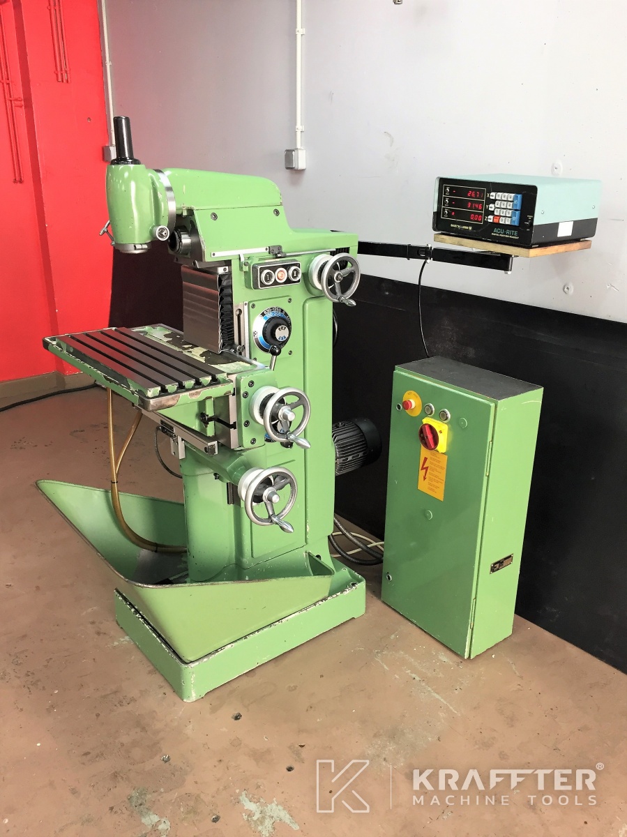 Deckel FP1 Manual milling machine for sale (908) | Kraffter