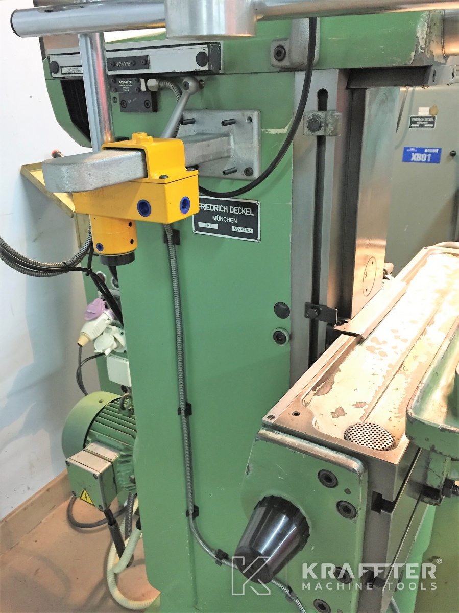 Deckel FP1 Manual milling machine for sale (892) | Kraffter