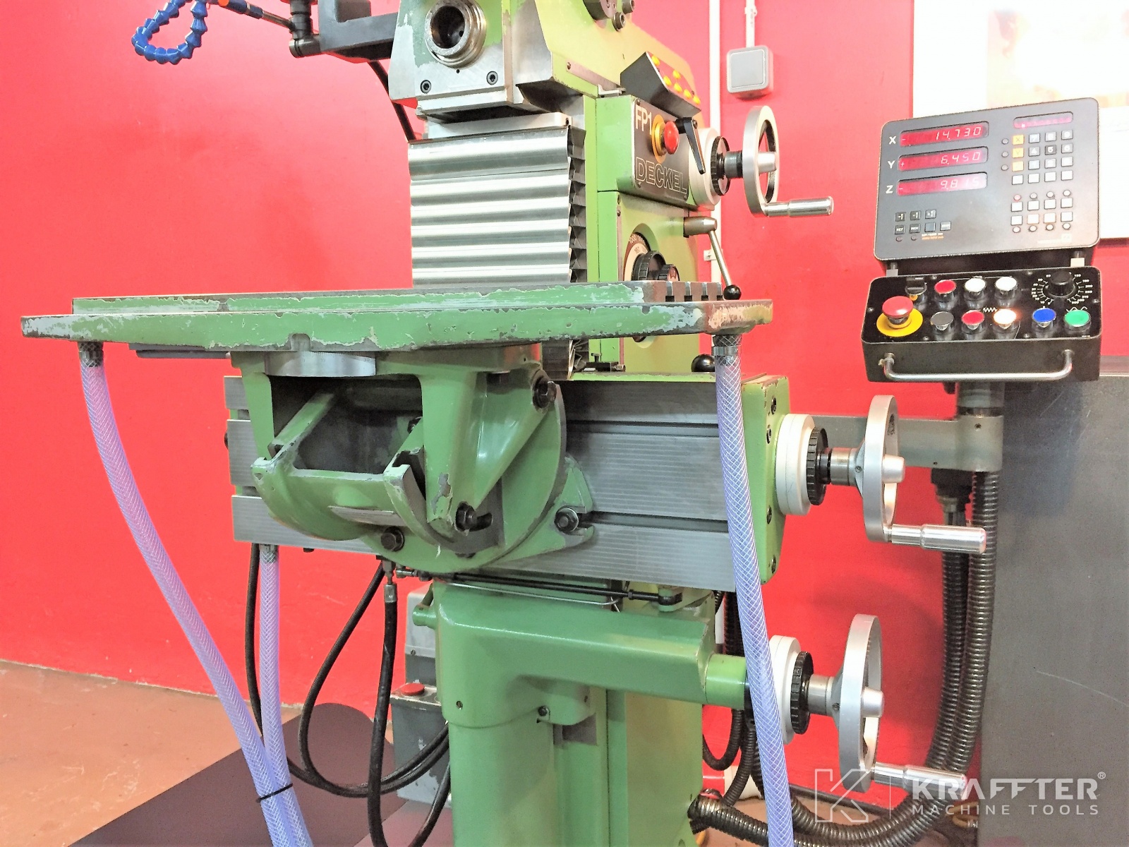 Deckel FP1 Manual milling machine for sale (901) | Kraffter