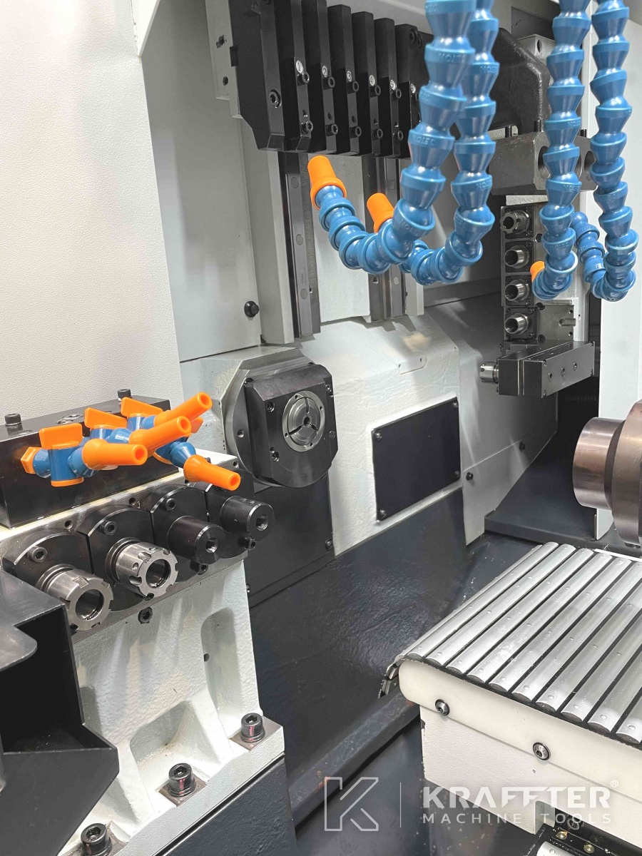 Goodway SW 32 - Used Swiss type CNC lathe for sale (59)