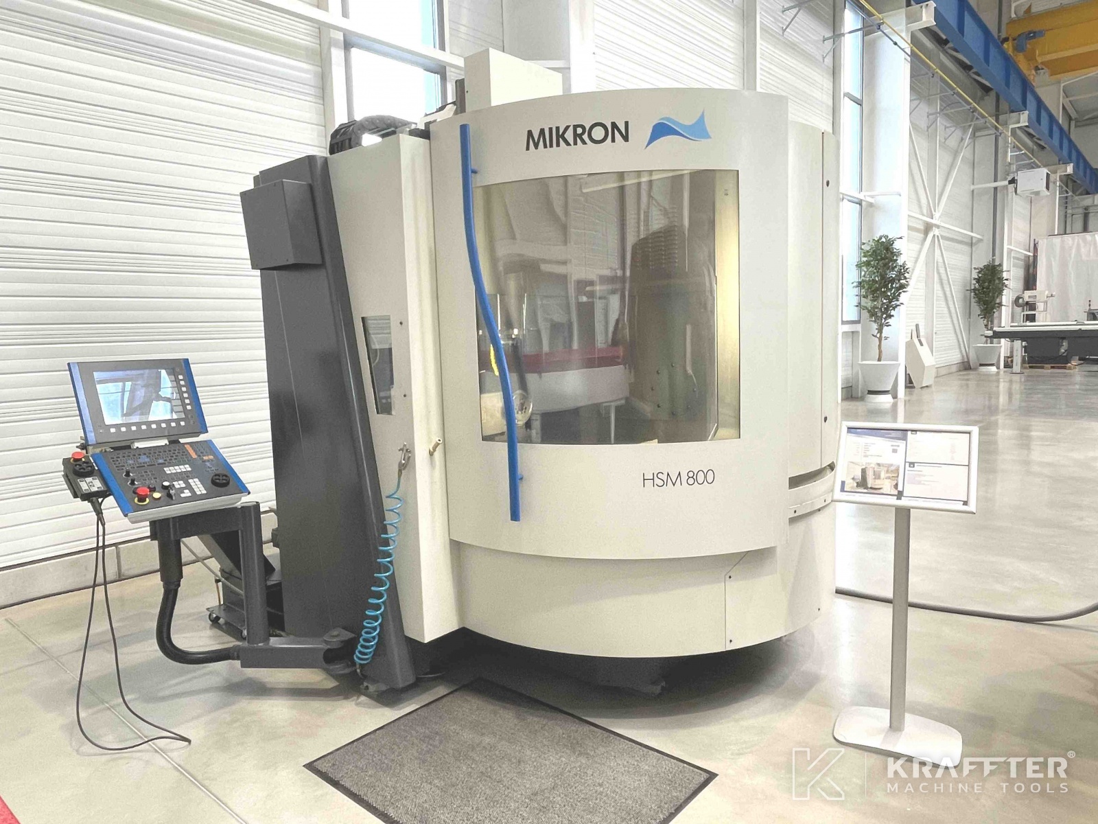 Used High speed CNC Vertical machining Center Mikron HSM 800 (41)