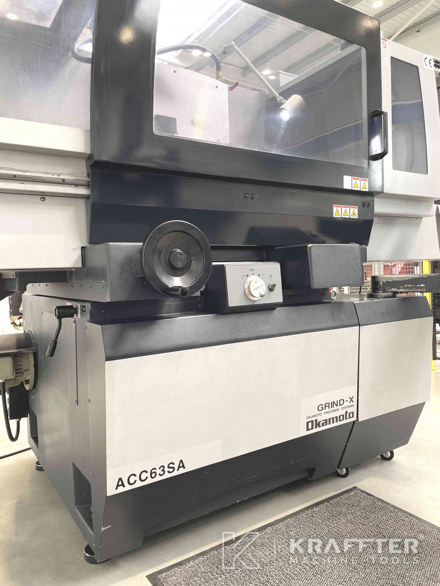 Okamoto ACC63SA Used 3 axes automatic surface grinder for sale (57)