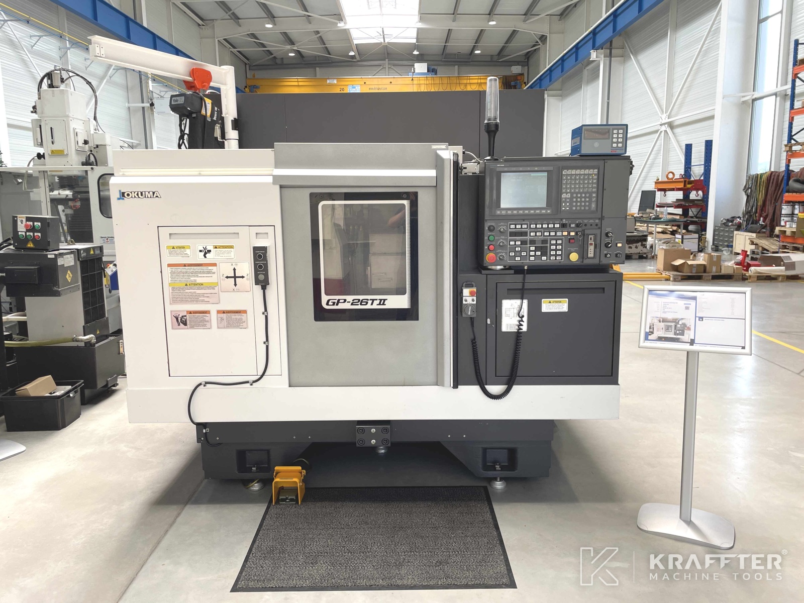 Okuma GP 26 T II Used CNC cylindrical grinder for sale (23)