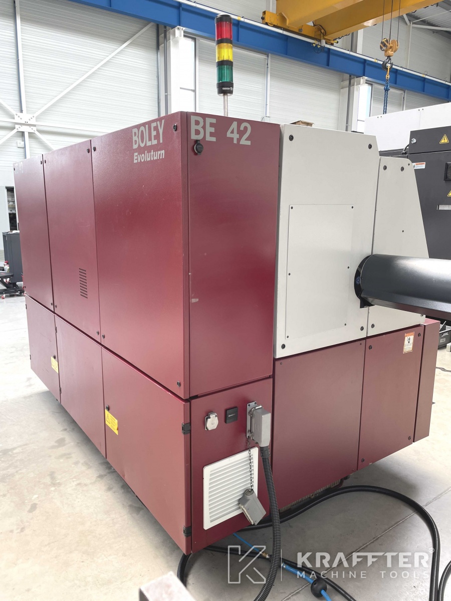 Boley BE42 Used cnc lathe twin-spindle & twin-turret (63)