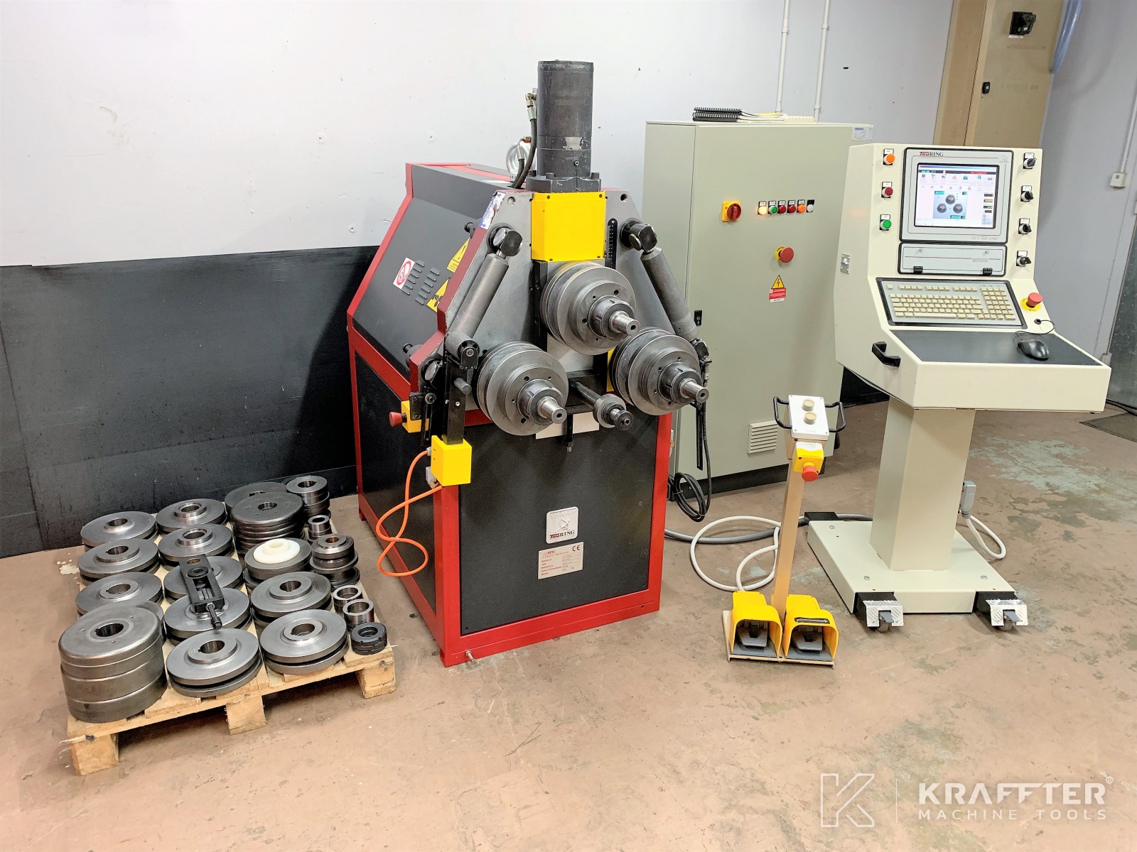 Tauring Delta 60 CNC - Used 3 roll pipe bender for sale (926)