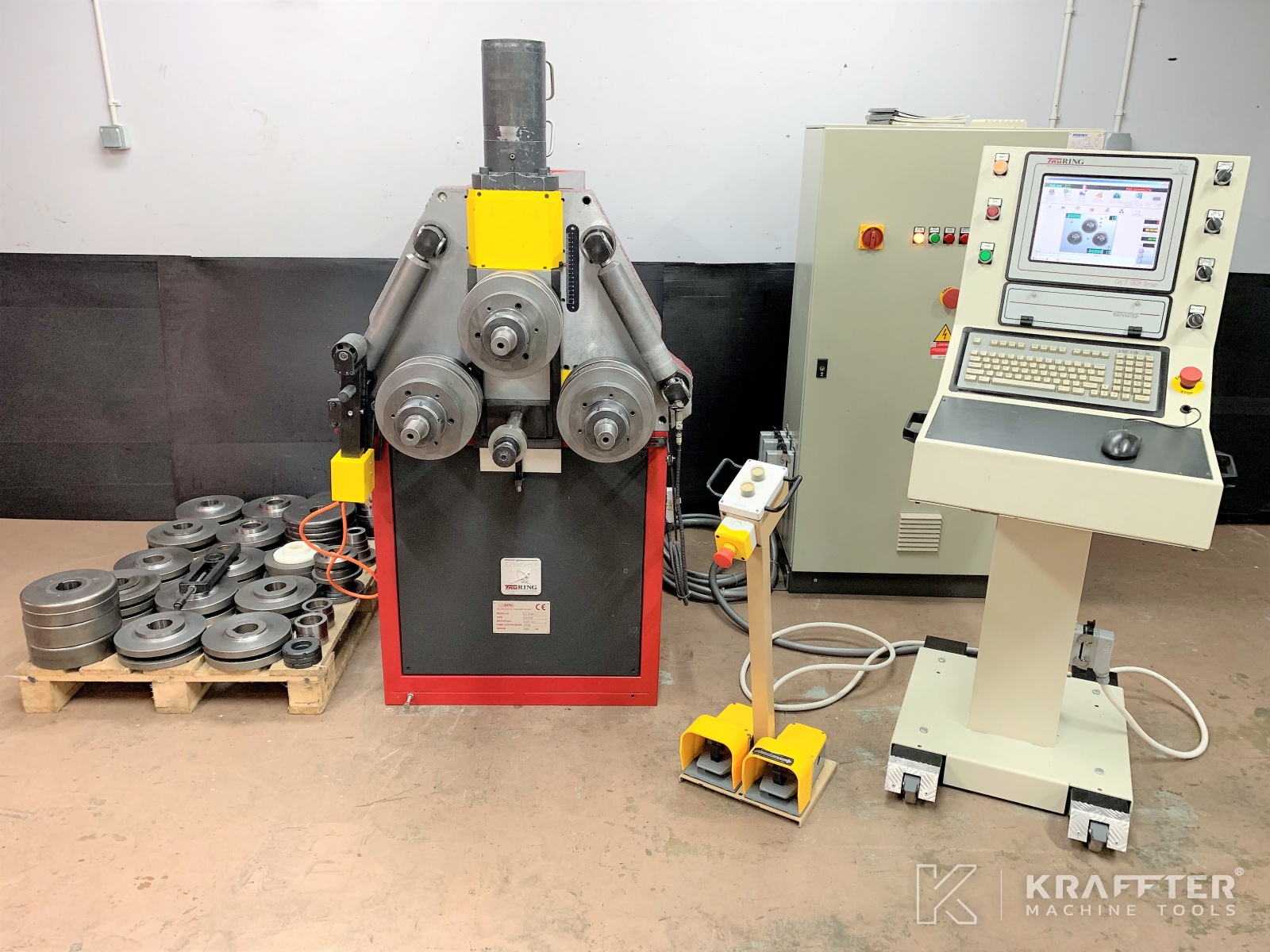 Tauring Delta 60 CNC - Used 3 roll pipe bender for sale (926)