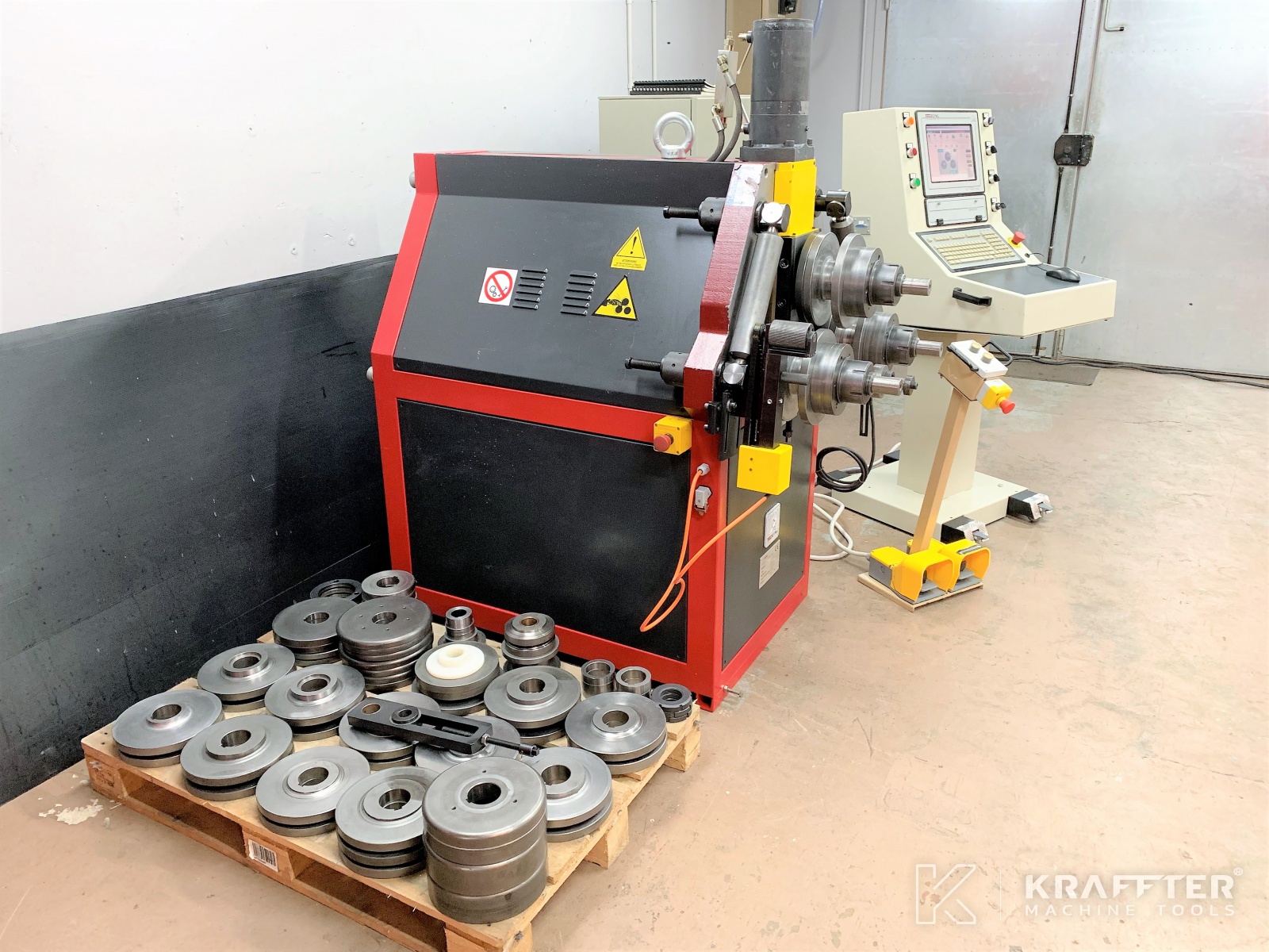 Used Tauring Delta 60 Cnc 8/2 3 Roll Pipe Bender for sale 20689-926