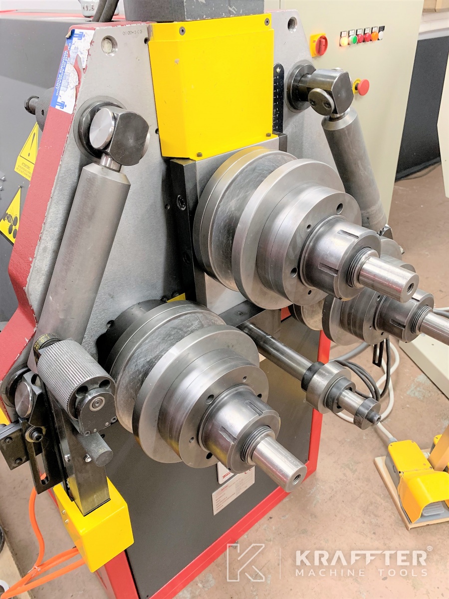 Used Tauring Delta 60 Cnc 8/2 3 Roll Pipe Bender for sale 20689-926