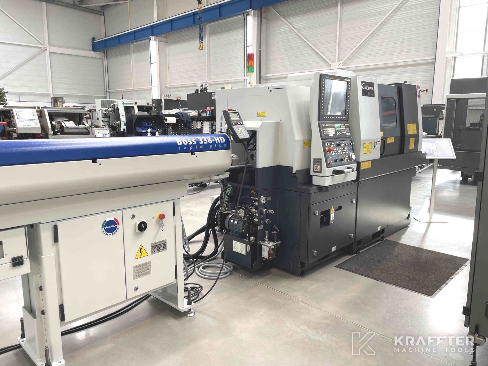 Goodway SW 32 - Used Swiss type CNC lathe for sale (59)