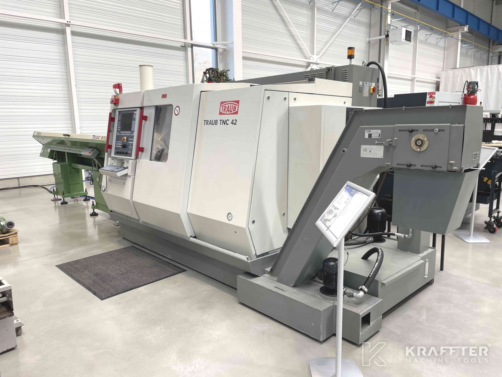 Traub TNC 42/65 Used CNC lathe for sale (37) | Kraffter