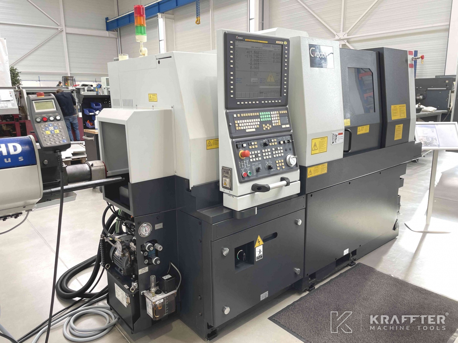 Goodway SW 32 - Used Swiss type CNC lathe for sale (59)