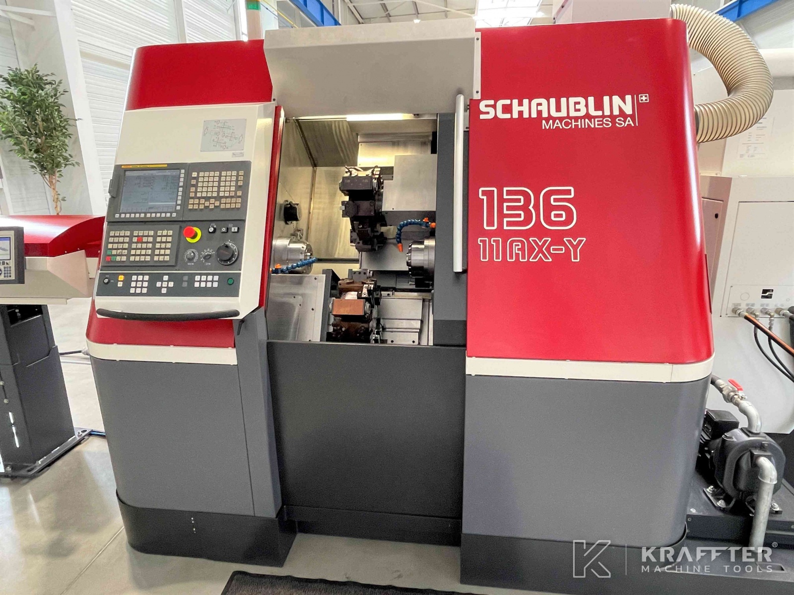 Used Schaublin 136 11ax-y Cnc Lathe for sale 20690-024