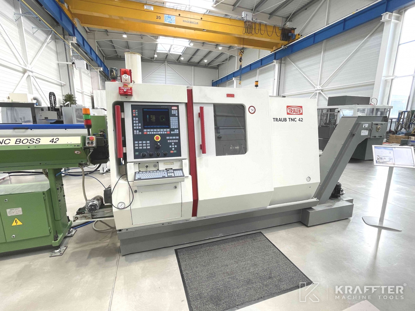 Traub TNC 42/65 Used CNC lathe for sale (37) | Kraffter