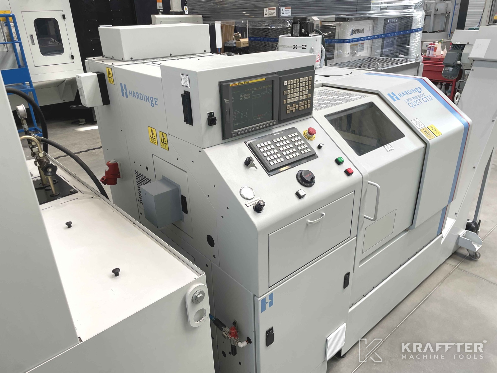 Hardinge GT 27 Used high-precision cnc lathe for sale (87)