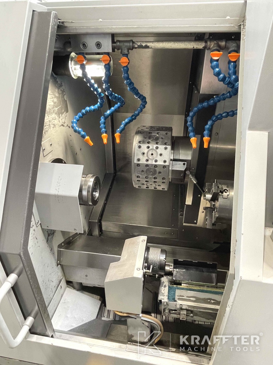 Tsugami M50 SYE III Used cnc lathe twin spindle Y axis (31)