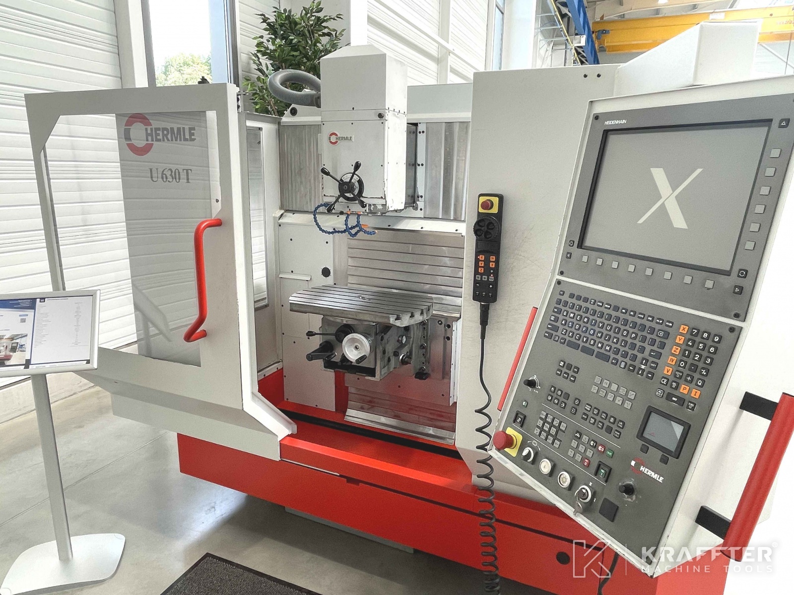 Hermle U 630 T Used vertical machining center for sale (999)