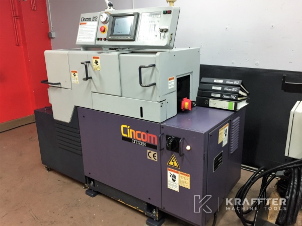Citizen Cincom B12 I - Used Swiss-type CNC lathe for sale (912)