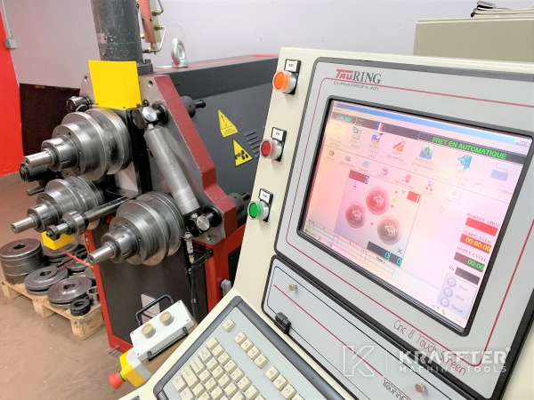 Tauring Delta 60 CNC - Used 3 roll pipe bender for sale (926)