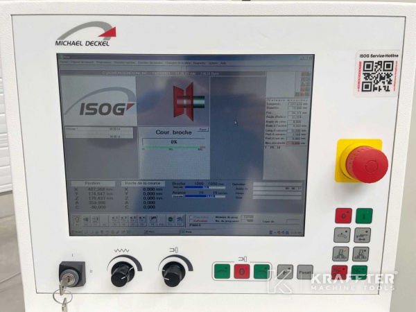 5 axis CNC Sharpening machine Isog Fortis (989) | Kraffter
